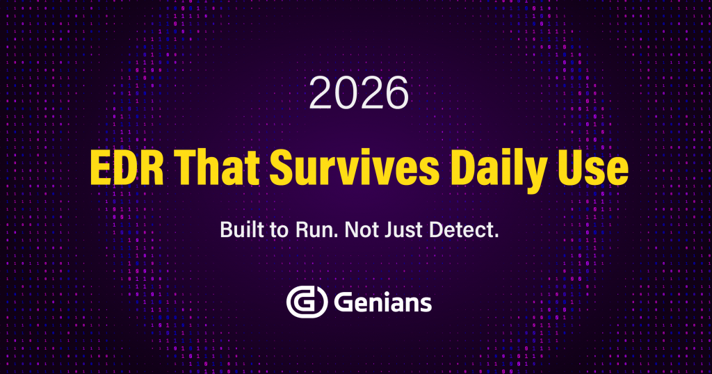EDR That Survives Daily Use: Built for Scale and Pressure - Genians